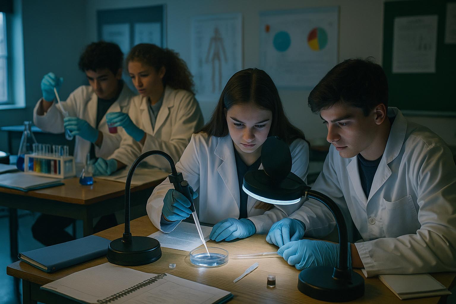 Forensic Science Proyecto STEAM: alumnado de 18 centros de Bilbao resuelve un crimen ficticio ...