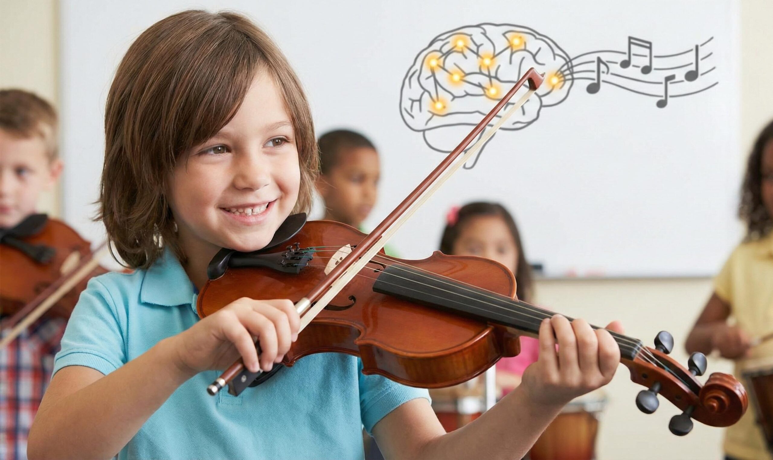 Más que música: tocar un instrumento modifica la estructura cerebral y ...